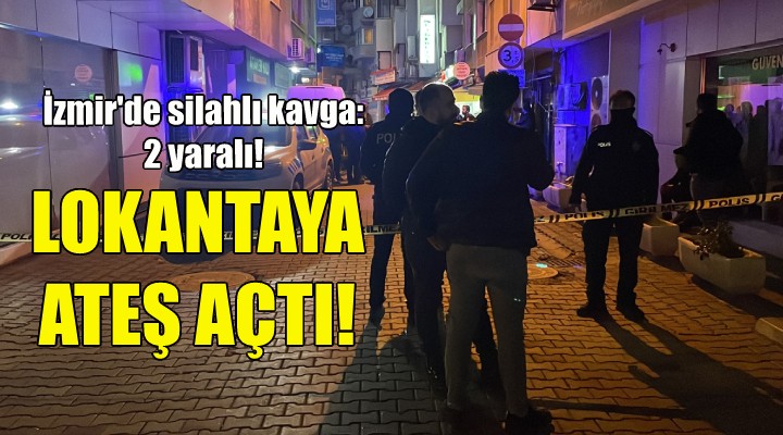 İzmir'de silahlı kavga: 2 yaralı! İzmir'de silahlı kavga: 2 yaralı!